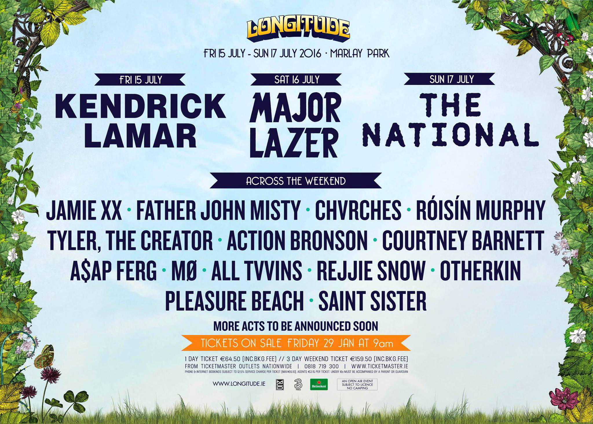Kendrick Lamar and more announced for Longitude 2016 – The minor Fall ...
